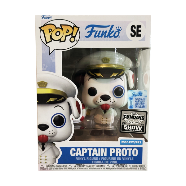 SHOW ONLY 2025 FUNDAYS - CAPTAIN PROTO POP! VINYL - 2500PCS LIMITED ED| Rogue Online Pty Ltd