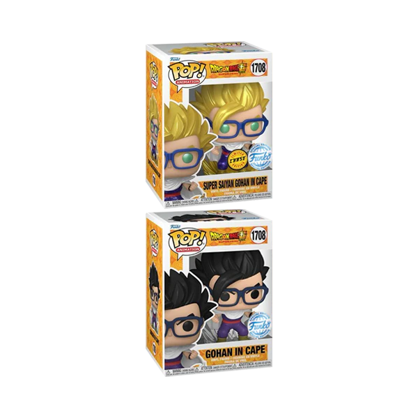 Dragon Ball Super Gohan In Cape Exclusive Pop Vinyl Figure Chase B