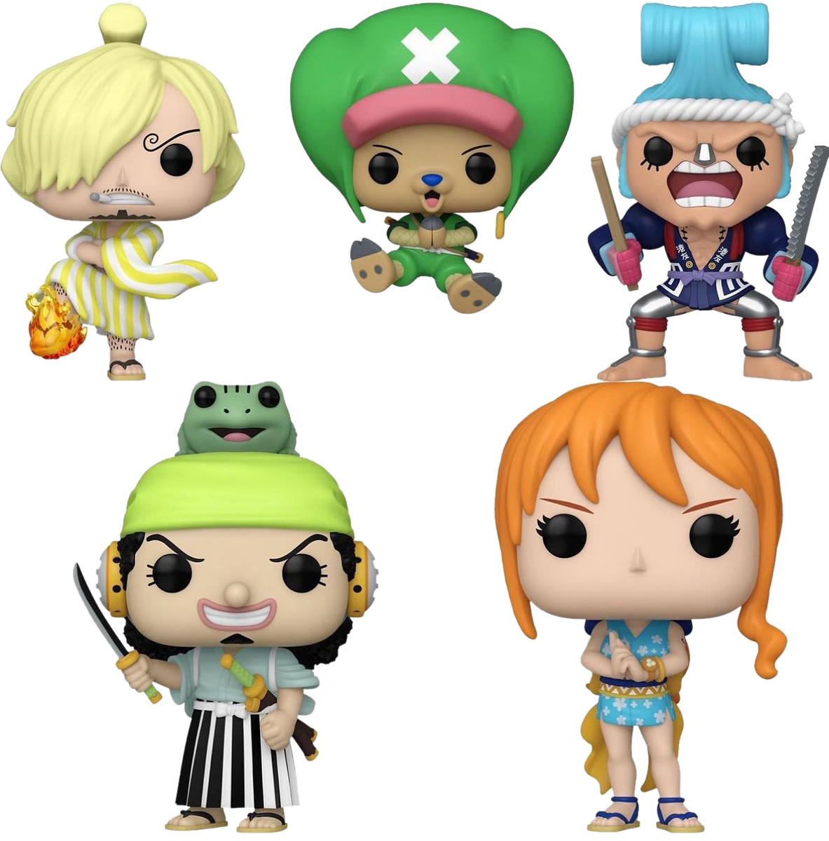 ONE PIECE: Pop! Vinyl Figure - Bundle Set of 5| Rogue Online Pty Ltd