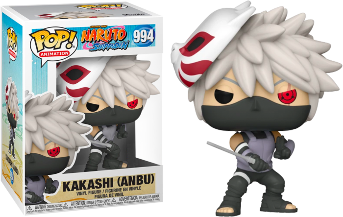 Naruto Shippuden - Anbu Kakashi Exclusive Pop! Vinyl - CHASE BUNDLE ...