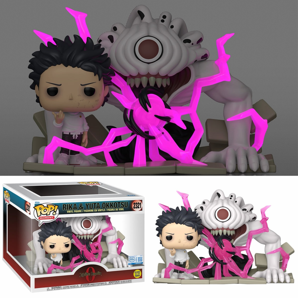 PRE-ORDER - JUJUTSU KAISE - 0 COLLECTION: YUTA & RIKA (GLOW) POP! VINY ...
