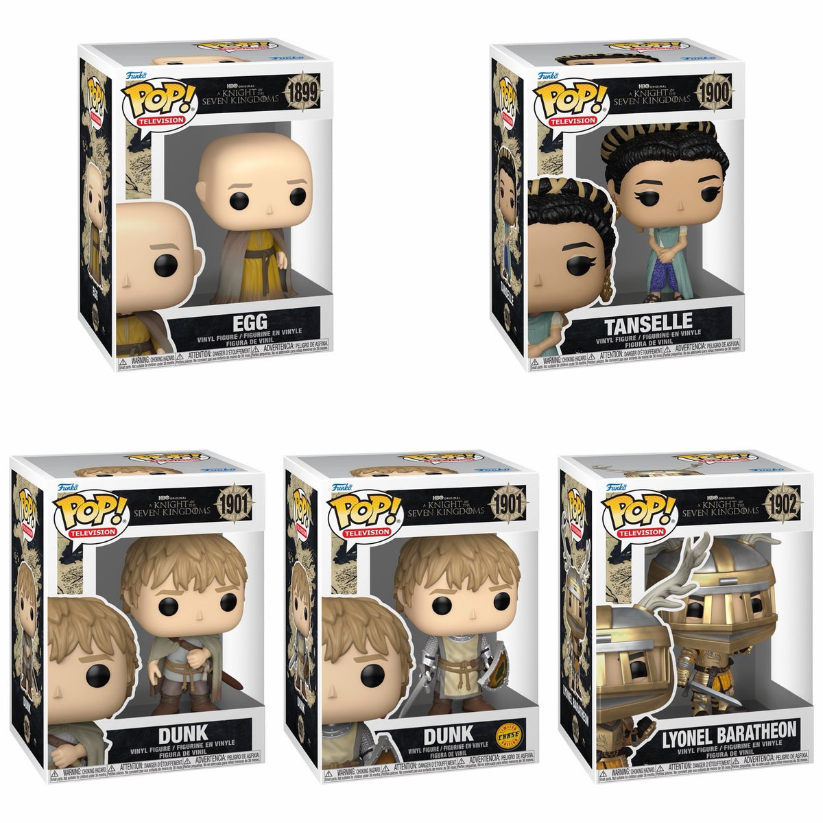 GAME OF THRONES: A KNIGHT OF THE SEVEN KINGDOMS - EGG, TANSELLE, DUNK ...