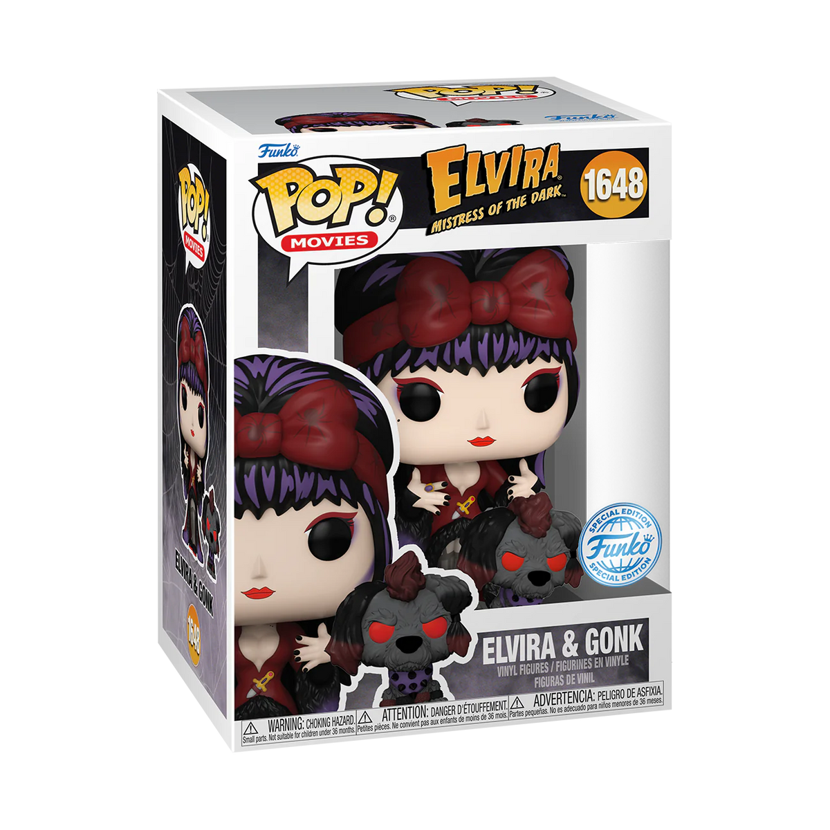 ELVIRA - Elvira & Gonk (Moonlight) Exclusive Pop! Vinyl| Rogue Online ...