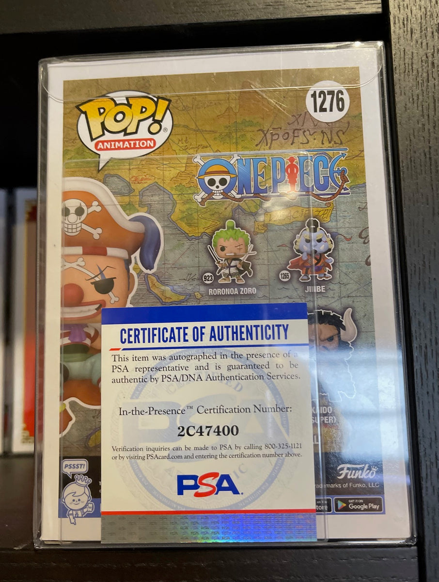 ONE PIECE: HOT TOPIC EXCLUSIVE BUGGY SIGNED - PSA CERTIFIED| Rogue ...