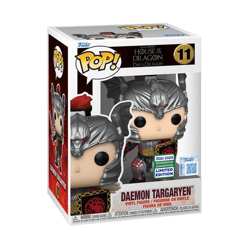 HOUSE OF THE DRAGON - Daemon Targaryen (Targaryen Armor) Pop! Vinyl ...