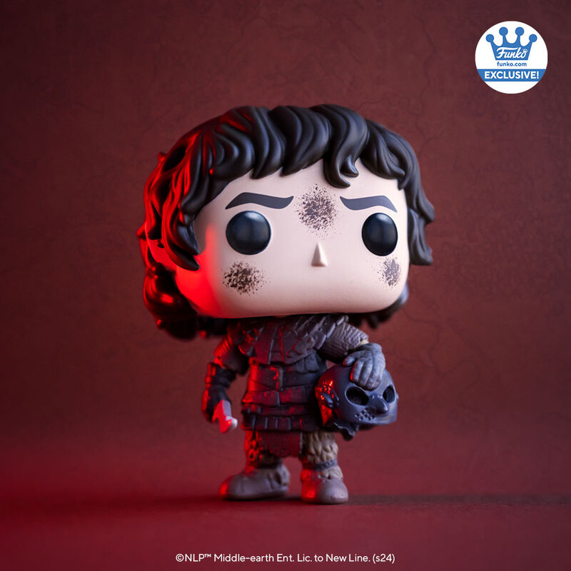 THE LORD OF THE RINGS: Frodo with Orc Helmet Pop! Vinyl - FUNKO EXCLUS ...