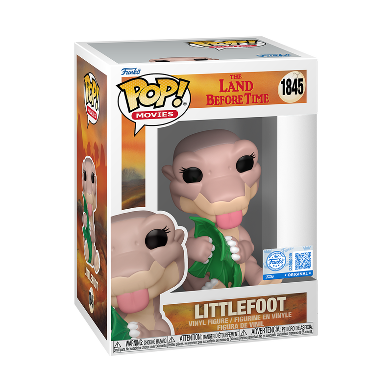 THE LAND BEFORE TIME - Littlefoot with Treestar Pop! Vinyl Figure - OF ...