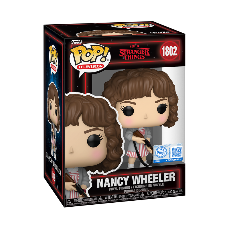 STRANGER THINGS - NANCY WHEELER WITH SHOTGUN POP! VINYL - OFFICIAL FUN ...