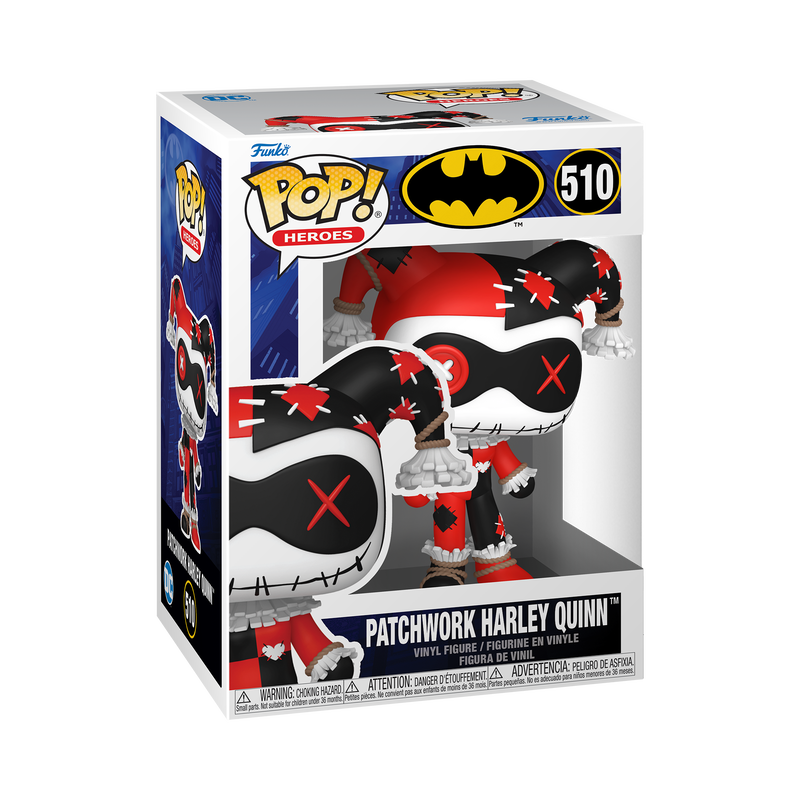 BATMAN: Patchwork Harley Quinn Pop! Vinyl Figure| Rogue Online Pty Ltd