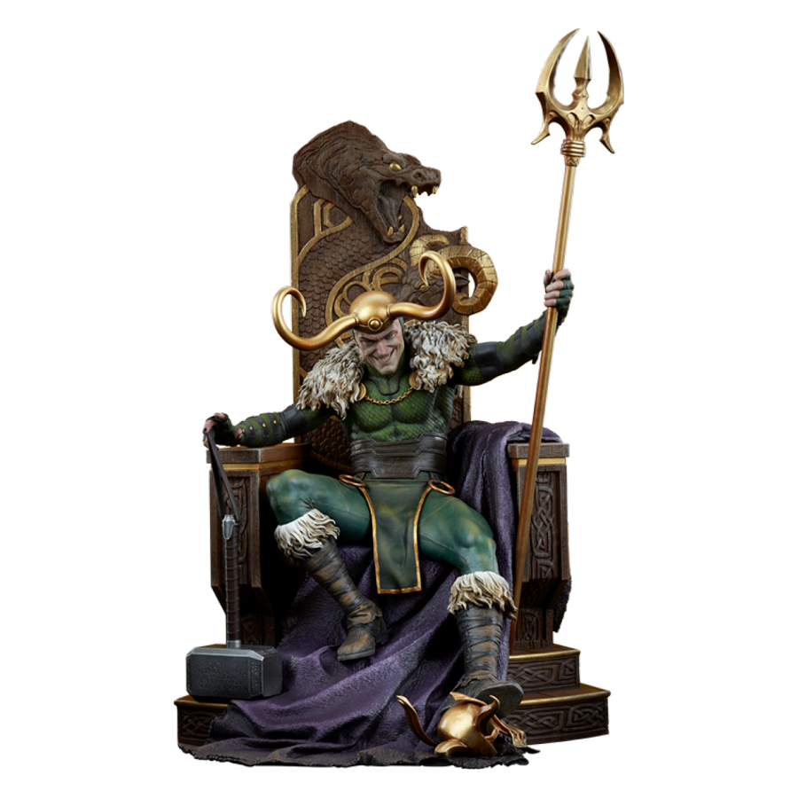 Sideshow Collectibles Marvel Comics – Loki Premium Format Statue| Rogue ...