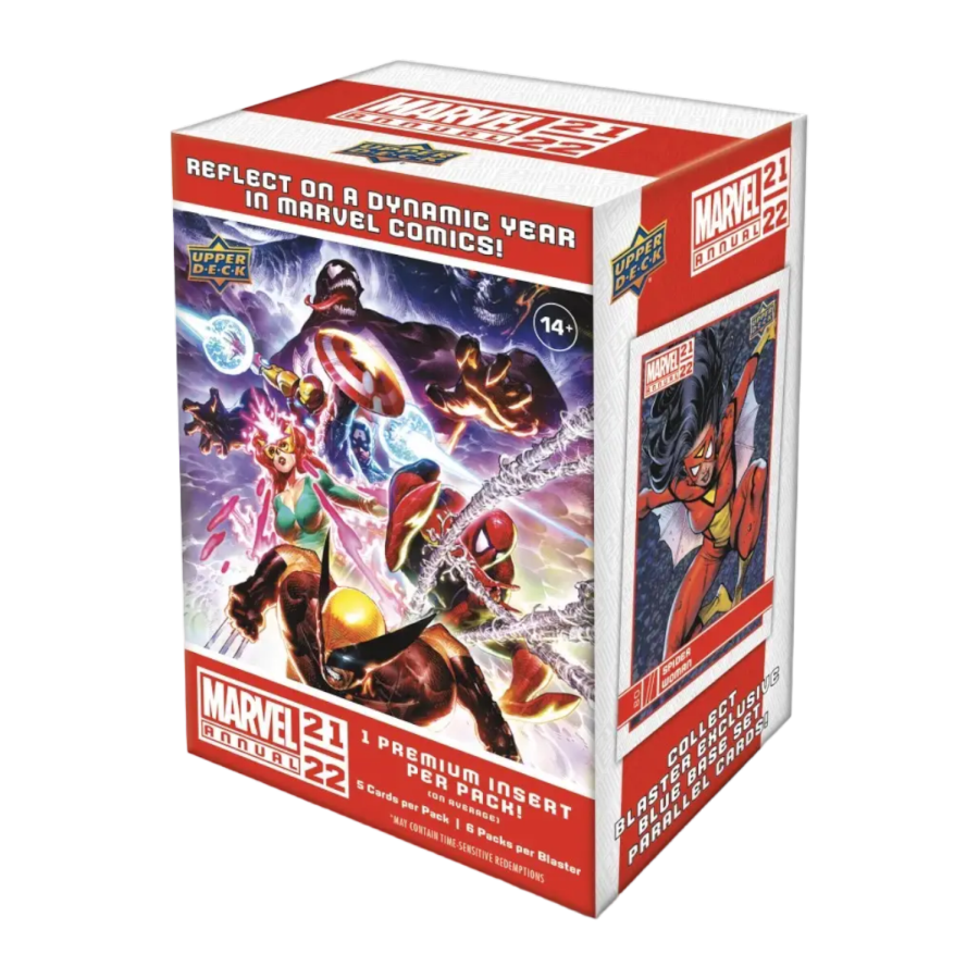 Marvel - Annual 21/22 Trading Cards 6-Pack Blaster Box| Rogue Online ...