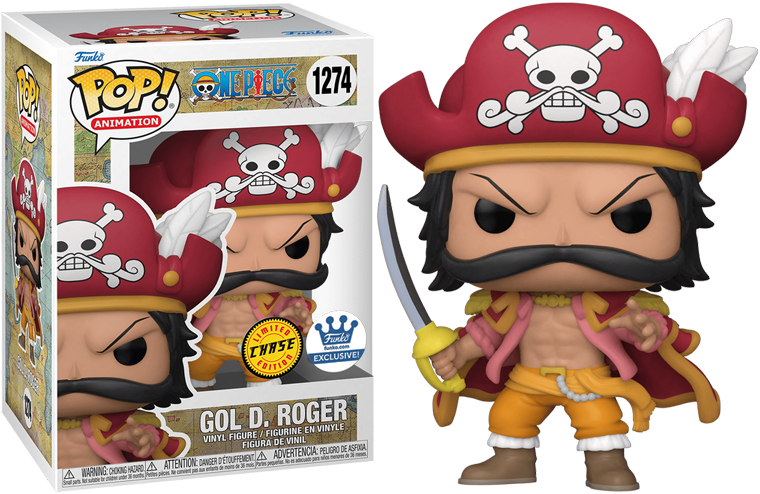 ONE PIECE - Gol D Roger Pop! Vinyl - FUNKO EXCLUSIVE CHASE| Rogue ...