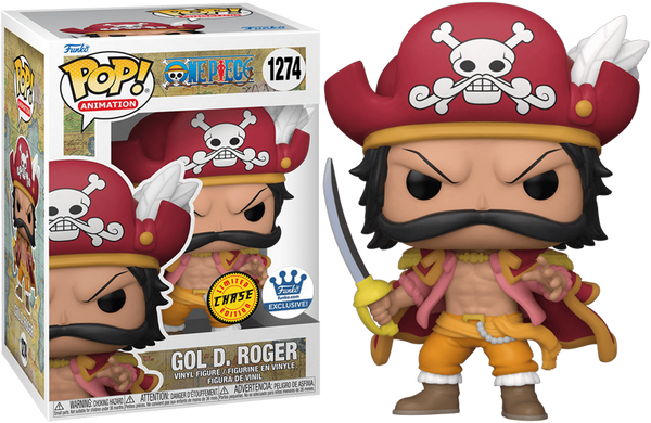 ONE PIECE - Gol D Roger Pop! Vinyl - FUNKO EXCLUSIVE CHASE| Rogue ...