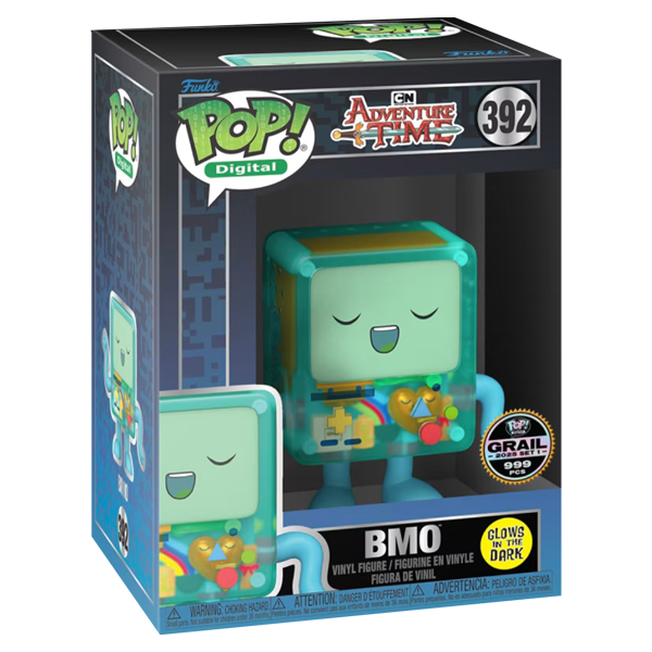 ADVENTURE TIME PHYSICAL COLLECTIBLES - BMA (GLOW) Pop! Vinyl - NFT EXC ...