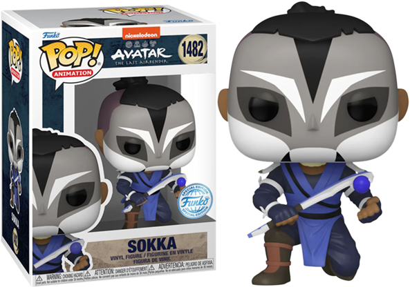 Avatar: The Last Airbender - Sokka (Warrior) Exclusive Pop! Vinyl ...