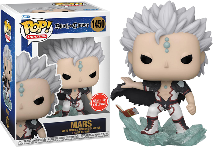 BLACK CLOVER: Mars Pop! Vinyl - GAMESTOP EXCLUSIVE| Rogue Online Pty Ltd