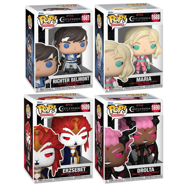 CASTLEVANIA Pop! Vinyl - BUNDLE SET OF 4| Rogue Online Pty Ltd