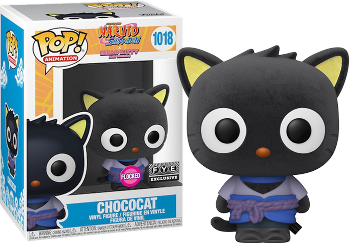 Naruto Shippuden Sanrio Hello Kitty X Naruto Flocked Chococat Pop! Vin ...