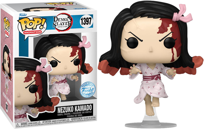 Demon Slayer - Nezuko Leaping Exclusive Pop! Vinyl Figure| Rogue Online ...
