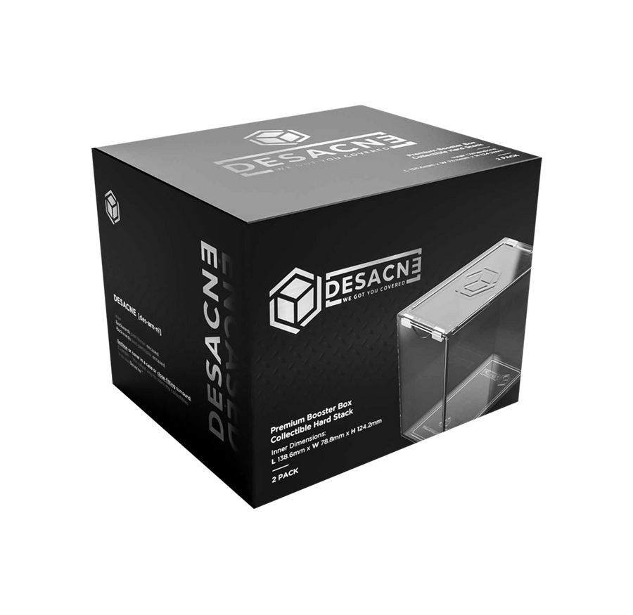 DESACNE POKEMON BOOSTER BOX HARD STACK PROTECTOR (2 Pack)| Rogue Online Pty Ltd