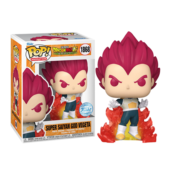 PRE-ORDER - DRAGON BALL SUPER BROLY - Super Saiyan God Vegeta Exclusiv ...