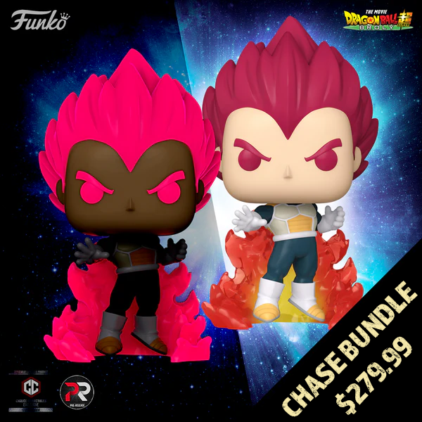 DRAGON BALL SUPER BROLY - Super Saiyan God Vegeta Pop! Vinyl Figure ...