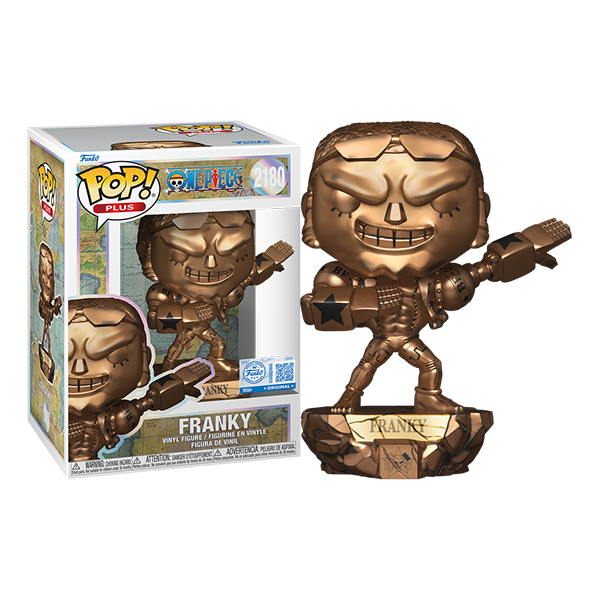 PRE-ORDER - ONE PIECE - FRANKY (BRONZE) POP! VINYL - OFFICIAL FUNKO EX ...