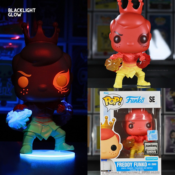 SHOW ONLY 2025 FUNDAYS - AVATAR - FREDDY AS ZUKO Pop! Vinyl - QUEST FO ...