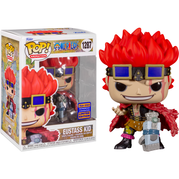 One Piece - Eustass Kid Pop! Vinyl - WonderCon 2023| Rogue Online Pty Ltd