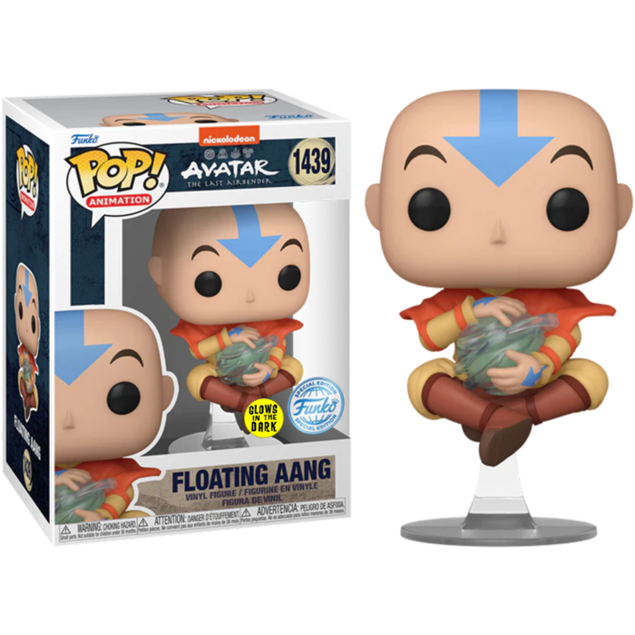 AVATAR - Floating Aang Glow Exclusive Pop! Vinyl| Rogue Online Pty Ltd