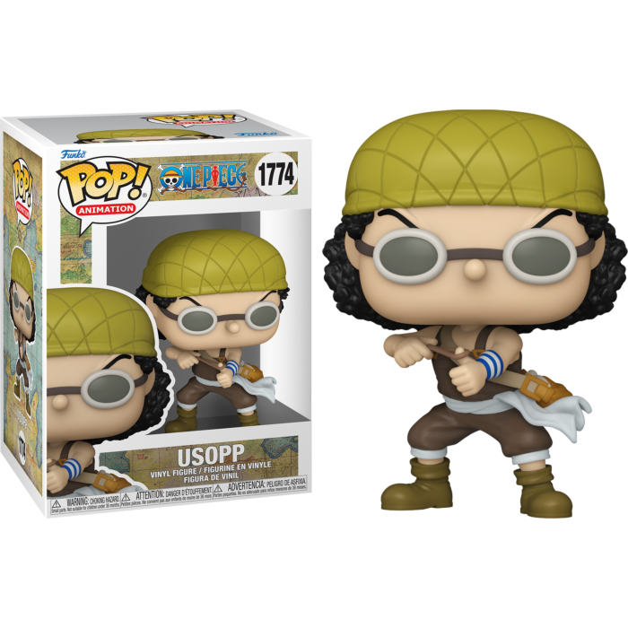 ONE PIECE - Usopp with Rubber Band Pop! Vinyl Figure| Rogue Online Pty Ltd