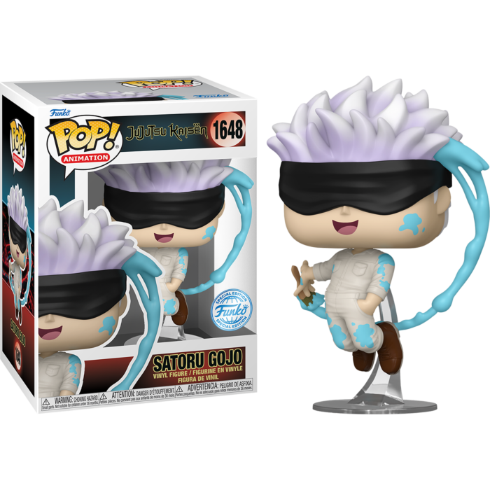 JUJUTSU KAISEN: Satoru Gojo Painting Exclusive Pop! Vinyl Figure| Rogue ...