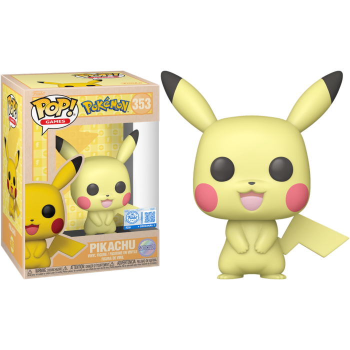 POKEMON - PIKACHU (PASTLE) POP! VINYL FIGURE| Rogue Online Pty Ltd