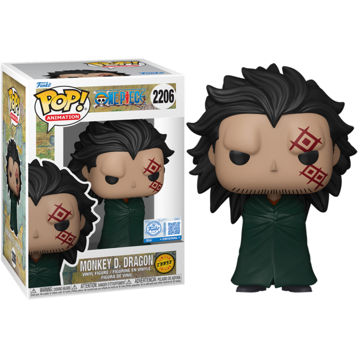 PRE-ORDER - ONE PIECE - MONKEY D. DRAGON #2206 POP! VINYL EXCLUSIVE ...