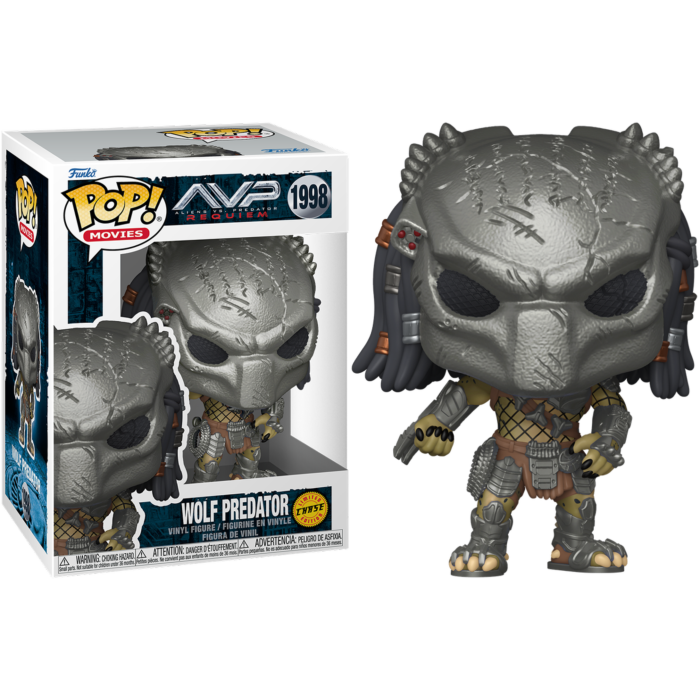 PRE-ORDER - ALIEN VS PREDATOR REQUIEM - WOLF PREDATOR POP! VINYL FIGUR ...