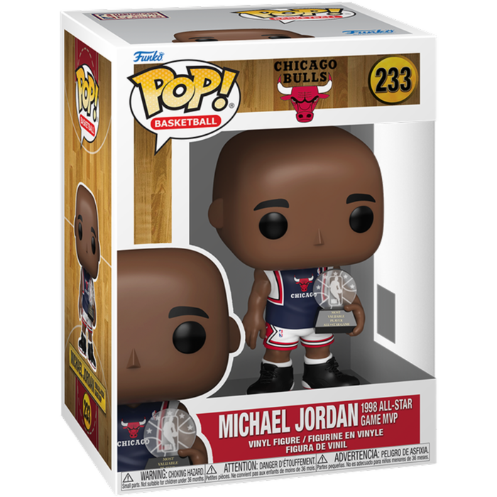 PRE-ORDER - NBA BASKETBALL - MICHAEL JORDAN (CHICAGO BULLS) 1998 ALL-S ...