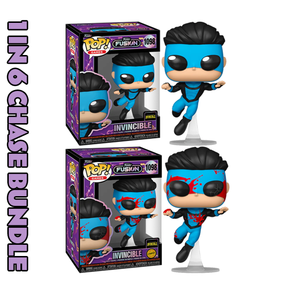 PRE-ORDER - FUNKO FUSION - INVINCIBLE POP! VINYL FIGURE - 1 IN 6 CHASE ...