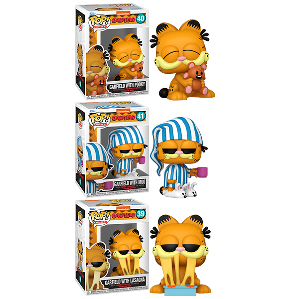 Garfield Pop! Vinyl Figure - (BUNDLE SET OF 3)| Rogue Online Pty Ltd
