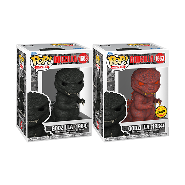 GODZILLA - 70 YEARS ANNIVERSARY Godzilla (1984) Pop! Vinyl - CHASE BUN ...
