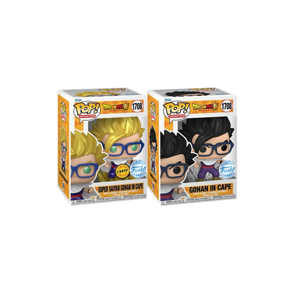 DRAGON BALL SUPER: Gohan in Cape Exclusive Pop! Vinyl Figure - 1 IN 6 ...