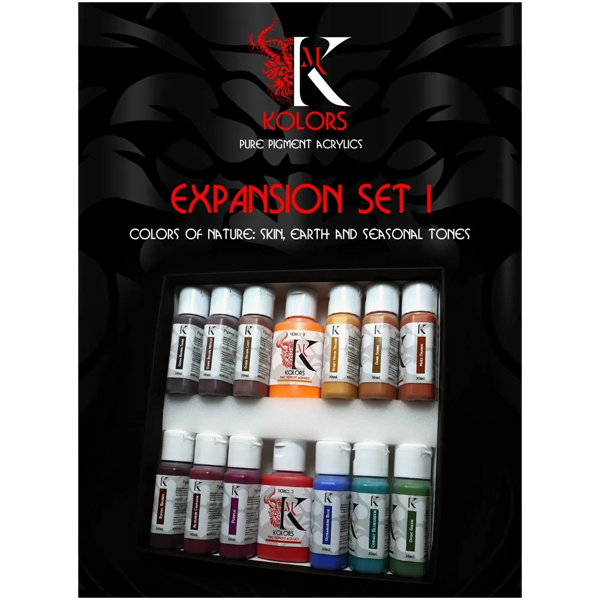 Kimera Kolors Pure Pigments Expansion Set: Colors of Nature| Rogue ...