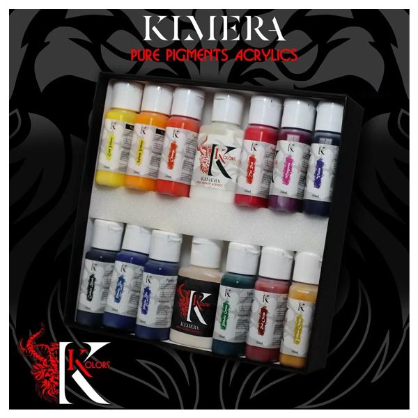 Kimera Kolors Pure Pigments Paint Set| Rogue Online Pty Ltd