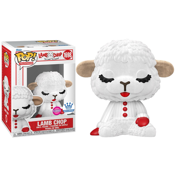 LAMB CHOP - Lamb Chop (FLOCKED) Pop! Vinyl - OFFICIAL FUNKO EXCLUSIVE ...