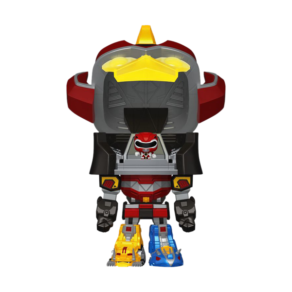 POWER RANGERS - Bitty Bot Megazord with Red Ranger Pop! Vinyl Figure ...