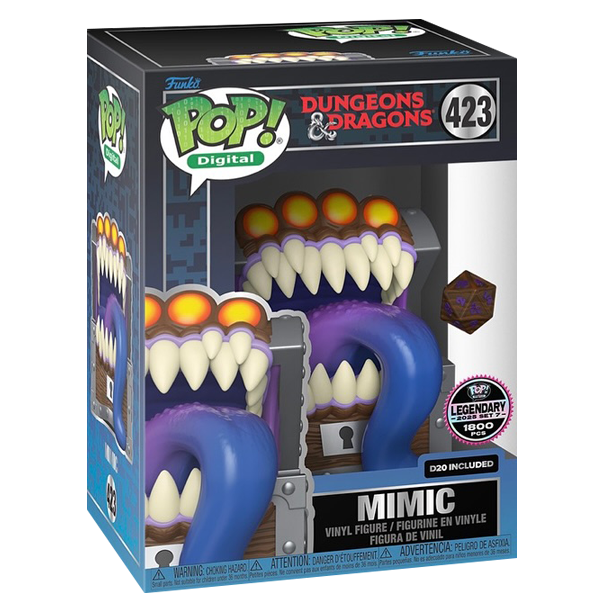 DUNGEONS & DRAGONS - PHYSICAL COLLECTIBLES - Mimic Pop! Vinyl - NFT EX ...