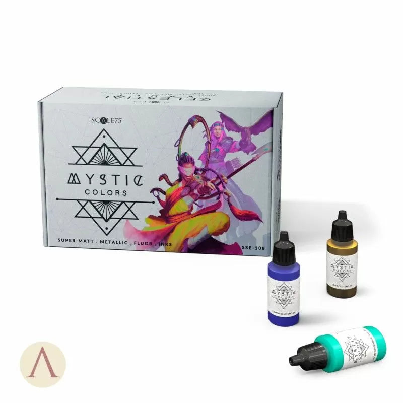 Scale 75 - Mystic Colors - Celestial Vault Paint Set Exclusive| Rogue ...