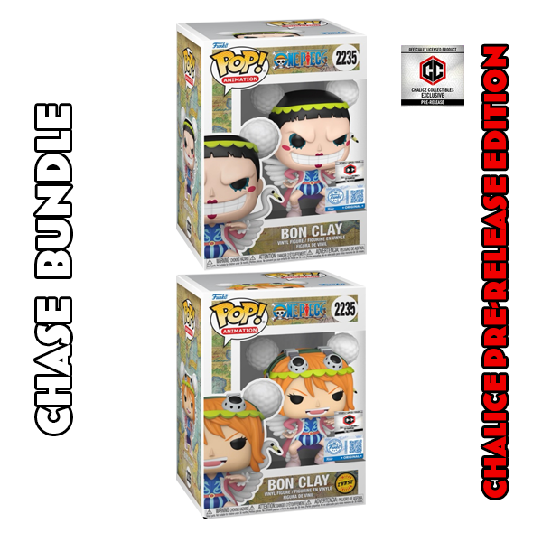 PRE-ORDER - ONE PIECE - BON CLAY POP! VINYL FIGURE - CHASE BUNDLE PRE ...