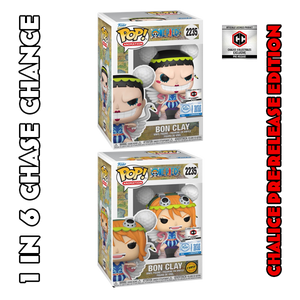 PRE-ORDER - ONE PIECE - BON CLAY POP! VINYL FIGURE - 1 IN 6 CHASE CHAN ...