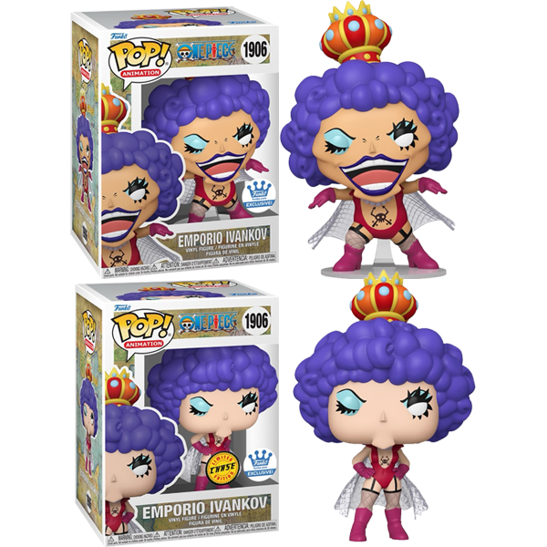 ONE PIECE - Emporio Ivankov Pop! Vinyl - OFFICIAL FUNKO EXCLUSIVE - CH ...