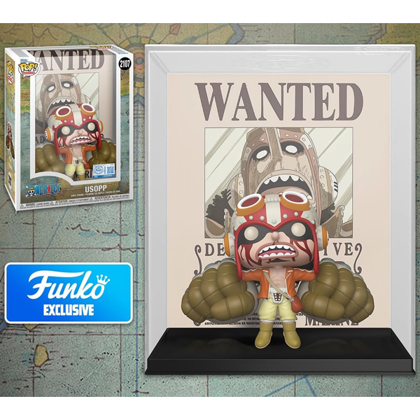 ONE PIECE - USOPP (WANTED) POSTER POP! VINYL - OFFICIAL FUNKO EXCLUSIV ...
